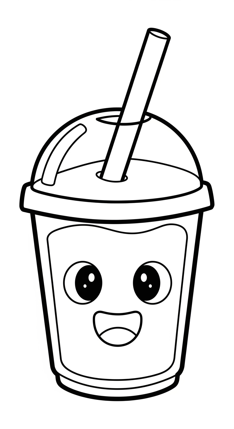 Smoothie Coloring Pages – colorprintbooks.com